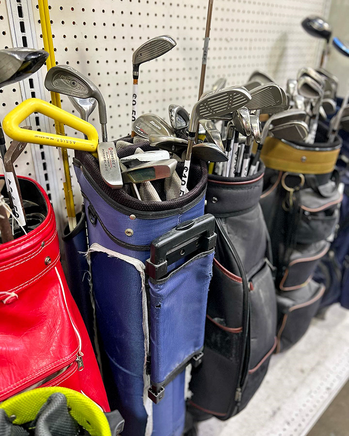 Golf clubs with stories to tell. Previous owners may have missed the fairway, but you won't miss these deals on premium equipment.