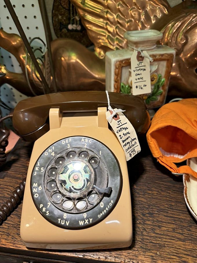 Before smartphones ruled our lives, this rotary beauty connected us. Imagine explaining to a teenager that you had to physically spin a dial to make calls!