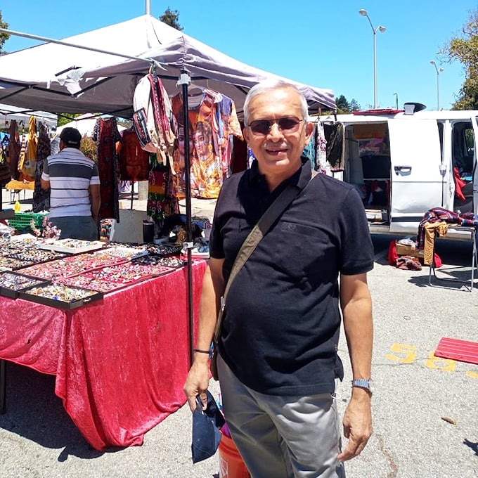 The market draws visitors from all walks of life, united by the universal thrill of the hunt for unexpected treasures.