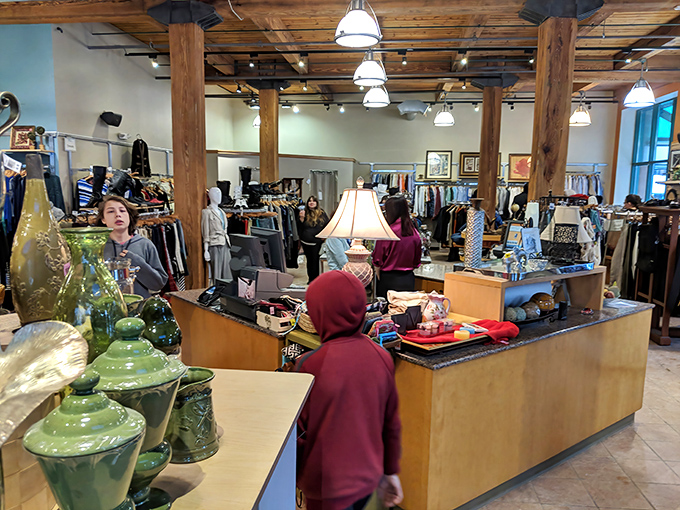 Serious shoppers know the early bird gets the vintage worm &ndash; this bustling interior proves Retique's reputation as Milwaukee's premier thrift destination.