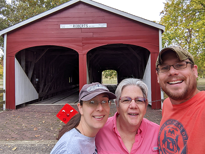 The bridge doesn't just connect two banks&mdash;it connects generations. Families make memories here that will outlast even these sturdy timbers.