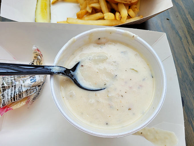 A spoonful of creamy whitefish chowder that warms the soul. Michigan's answer to New England clam chowder just might be better.