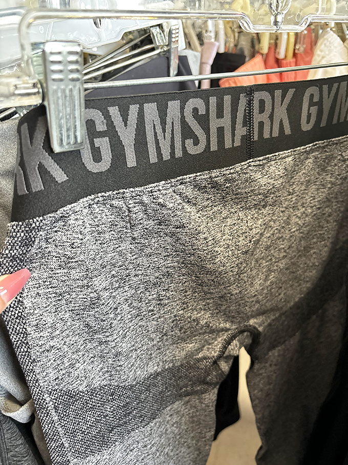 Brand new workout gear without the workout-sized price tag. Someone else's abandoned fitness resolution becomes your wardrobe win.