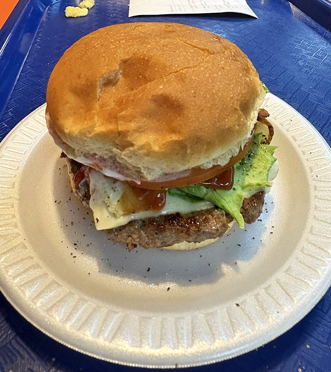 This isn't just a burger; it's a statement that sometimes the classics need no improvement&mdash;just quality ingredients and proper respect.