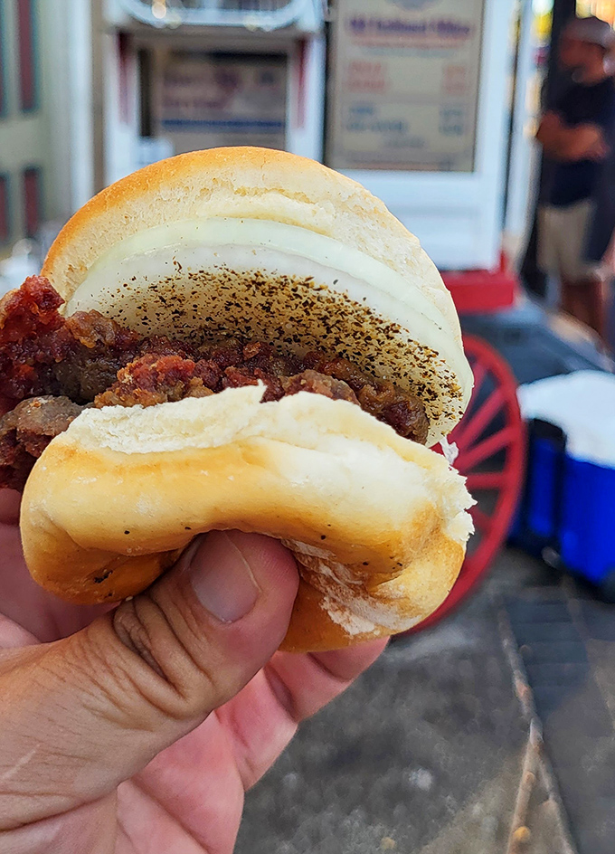 One bite reveals layers of flavor that would make a symphony conductor weep with pure joy.