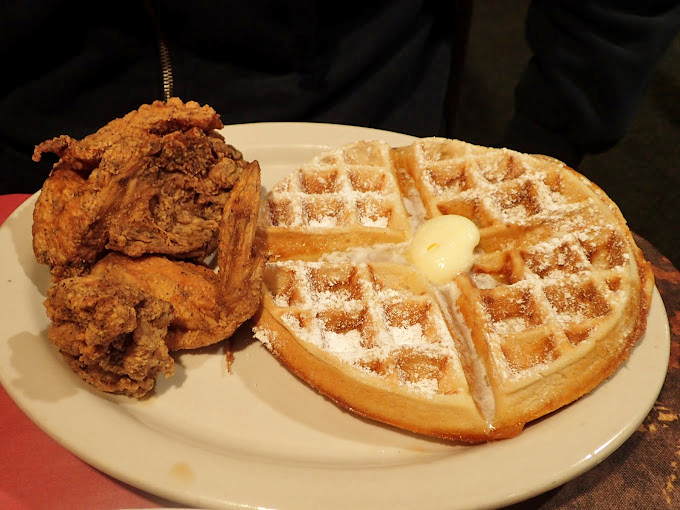 Chicken and waffles: the culinary equivalent of a perfect marriage. Crispy meets fluffy, savory meets sweet, and your fork meets heaven.