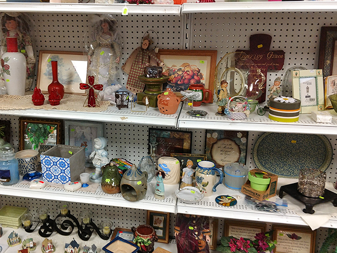 The knickknack shelves at Jubilee are like archaeological digs through American decorating trends&mdash;each porcelain figurine and vase a tiny time capsule of someone's former living room.