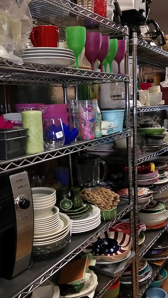 From everyday plates to colorful statement pieces, the kitchenware section could stock your cabinets for pennies on the dollar.
