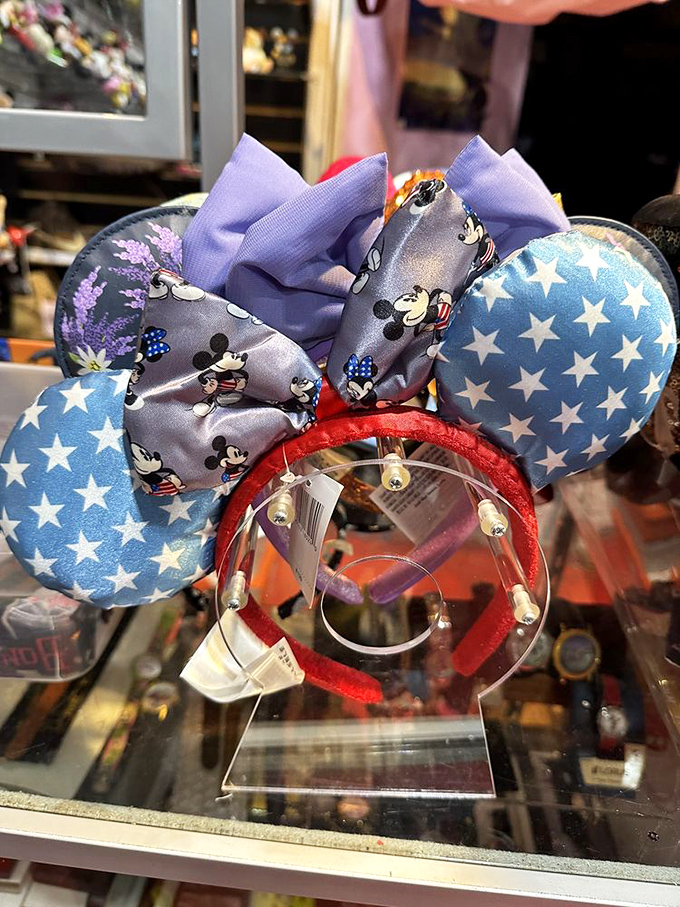 Not just any Mickey ears&mdash;these star-spangled beauties would make Uncle Sam proud. The perfect patriotic accessory for your next theme park adventure.