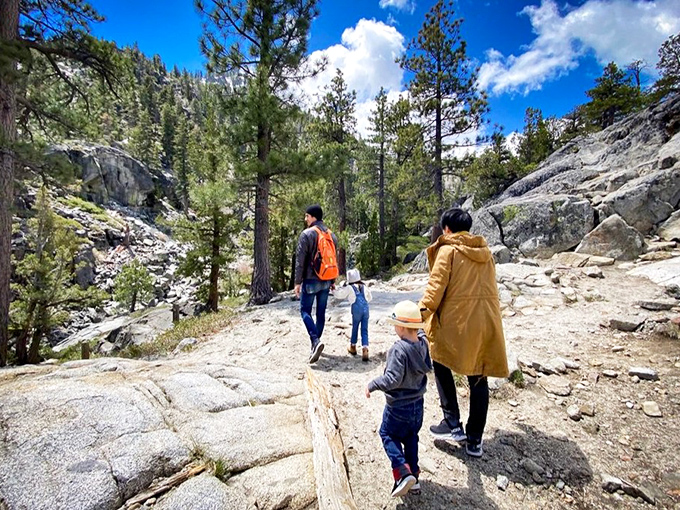 Family adventures don't get better than this &ndash; where little legs conquer big mountains one granite step at a time.