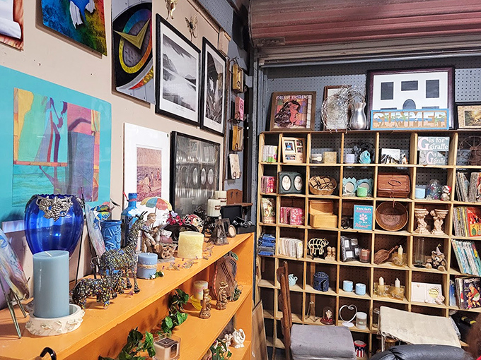 One person's tchotchke is another's treasure. This booth is where minimalism goes to die and maximalist dreams are born.