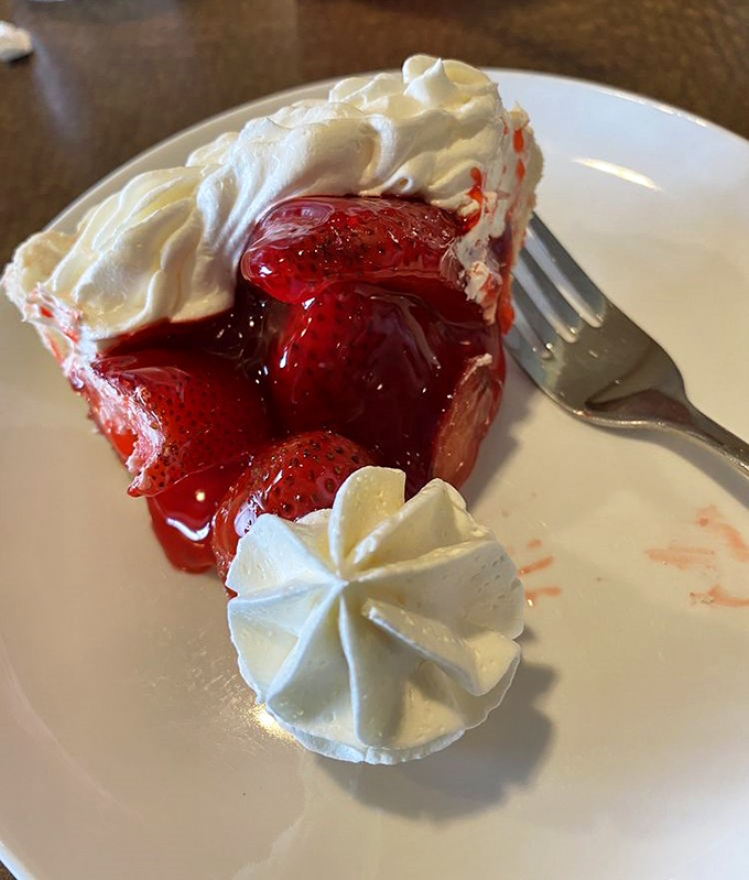 This strawberry pie isn't just dessert&mdash;it's a sweet celebration topped with clouds of whipped cream that would make angels jealous.
