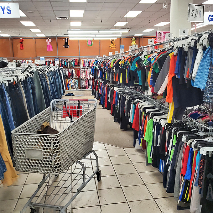 The entrance tells the story &ndash; this isn't just shopping, it's supporting children's healthcare while scoring incredible deals.