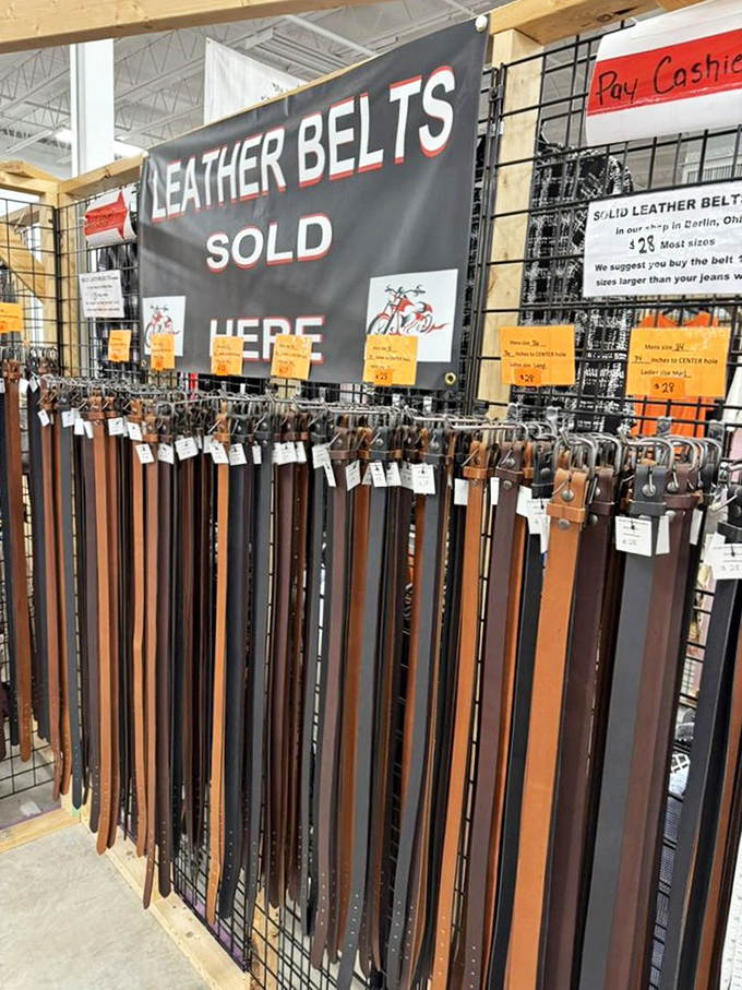 Leather belts that will outlast your New Year's resolutions. Handcrafted quality that keeps everything where it belongs&mdash;including your dignity.