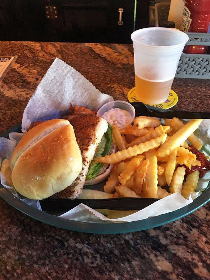 This sandwich isn't winning any beauty pageants, but like the best character actors, what it lacks in looks it makes up for in unforgettable flavor.