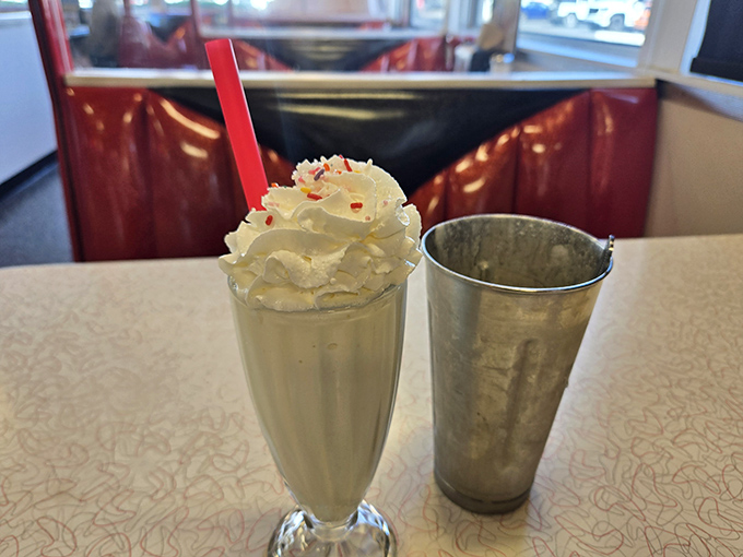 Behold the milkshake that launched a thousand return visits &ndash; thick, creamy, and absolutely worth the drive.