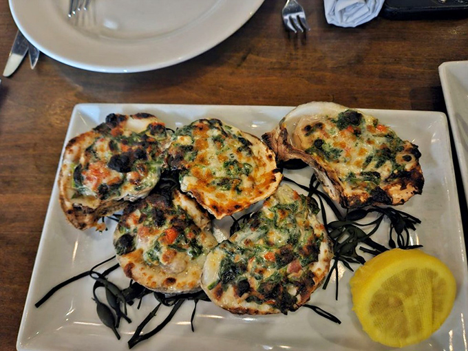 These aren't your average oysters&mdash;they're little seafood masterpieces. Baked with herbs, cheese, and a chef's touch that would make Poseidon himself applaud.