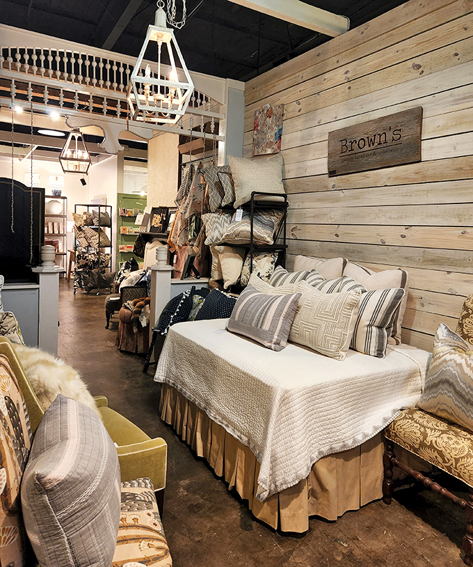 This isn't just a bed&mdash;it's a sanctuary straight out of a designer's portfolio, complete with textured pillows that practically beg you to take a nap.