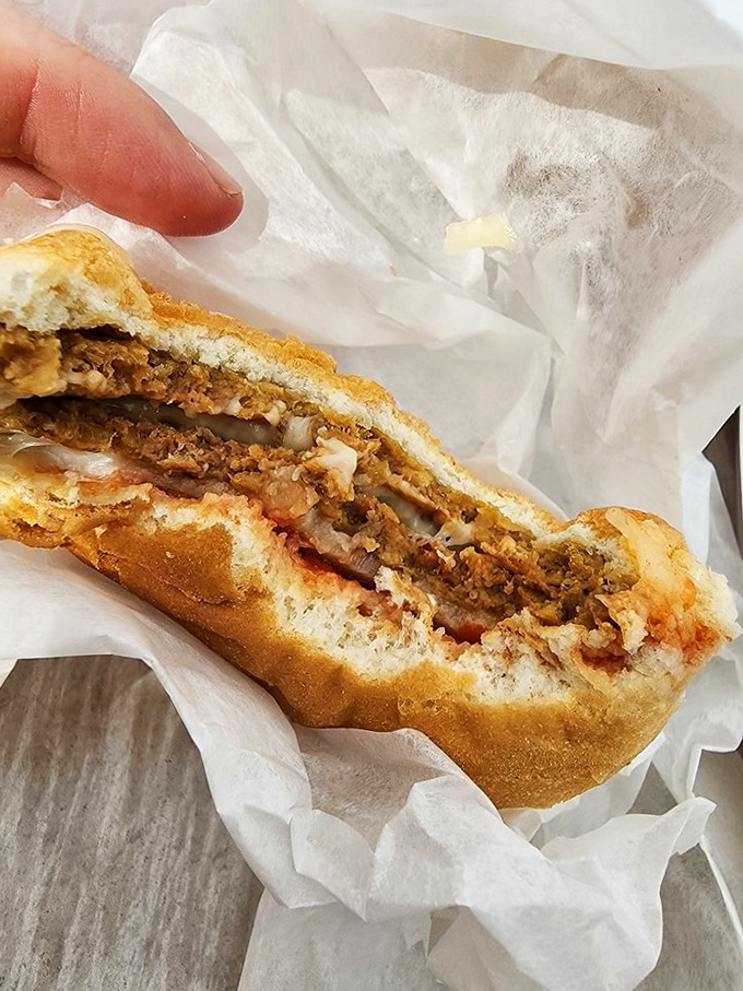 Pizza meets sandwich in a delicious union that would make both Italy and America proud &ndash; why choose sides?