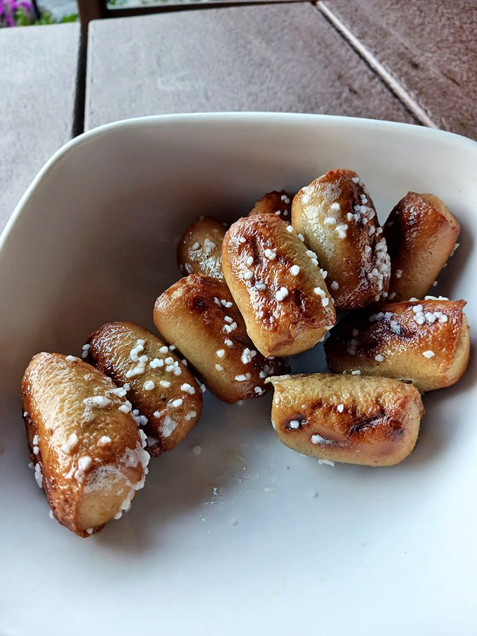 Golden-brown pretzel bites with their sparkling salt crystals&mdash;the unsung heroes of bar snacks and perfect beer companions.