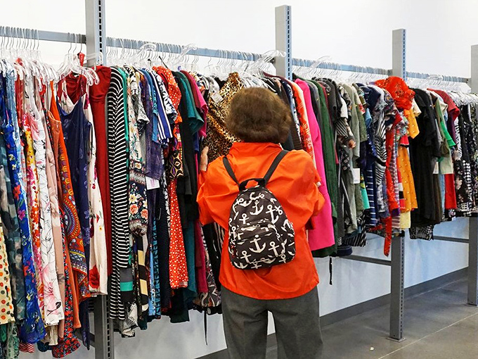 Smart shoppers know the early bird catches the vintage worm in this secondhand wonderland.