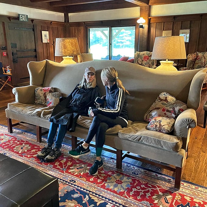 The perfect antique sofa doesn't just seat people—it transports them to an era when conversation was an art form.