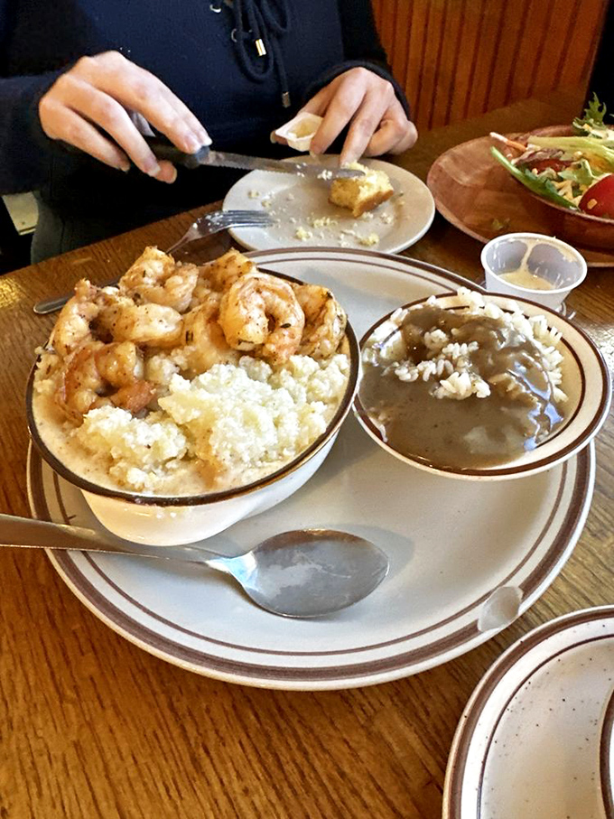 Shrimp and grits: where Gulf Coast treasures meet Southern staples in a bowl that proves heaven is a place on Earth.