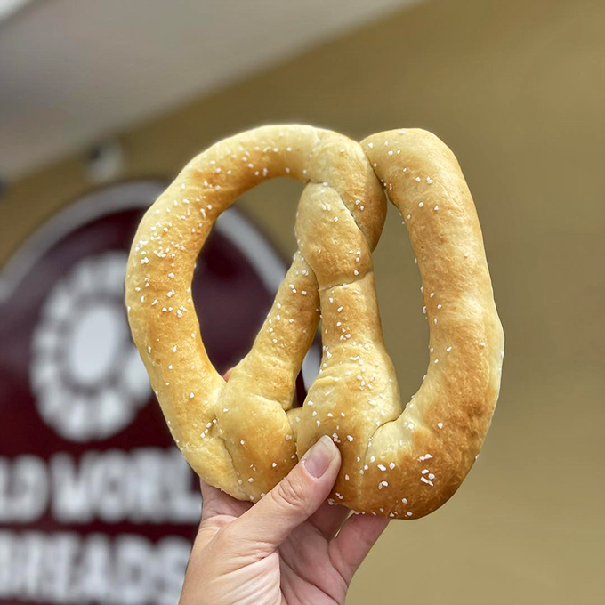 The soft pretzel that ruins mall pretzels forever. One bite of this hand-twisted beauty and you'll wonder why you ever settled for less.