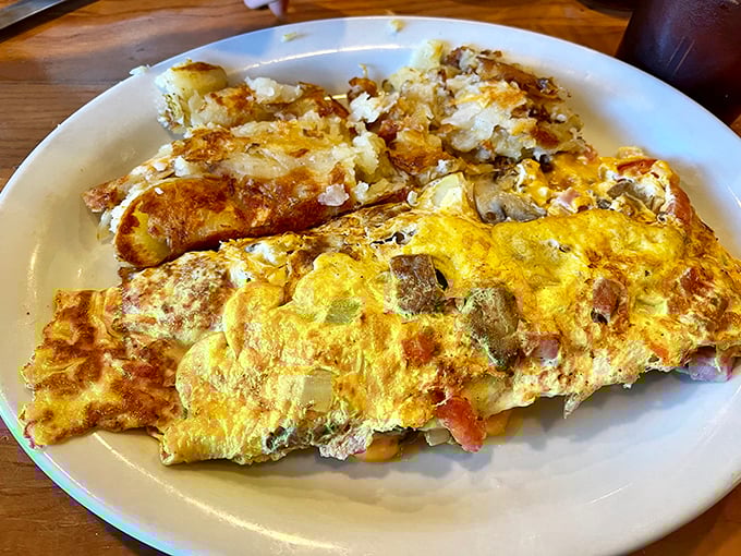 Behold the Ultimate Omelet in all its glory &ndash; a masterpiece that would make Julia Child weep tears of joy.