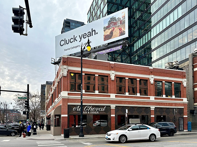 Au Cheval's elegant brick exterior hides a rebellious soul that's changing the burger game one patty at a time.
