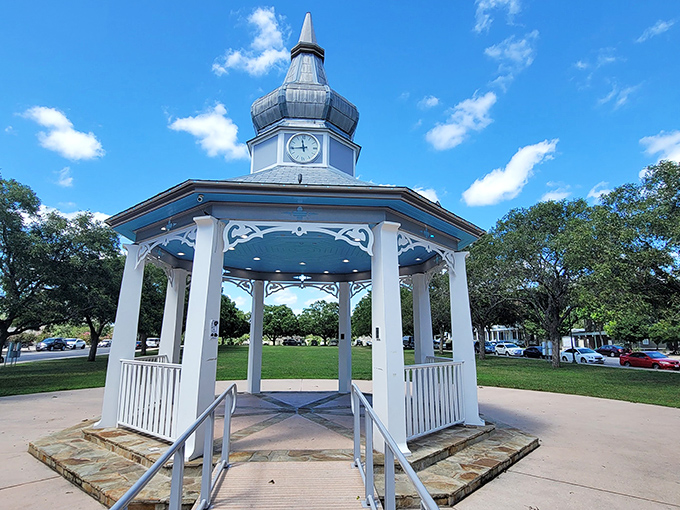 Boerne's limestone courthouse stands proud, a testament to Texas craftsmanship and small-town dignity.