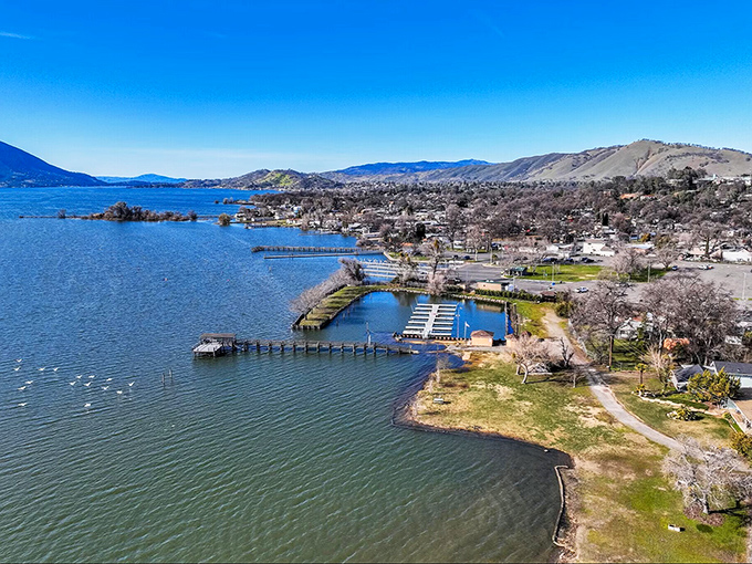 Clearlake's neighborhoods hug the shoreline of California's largest natural freshwater lake, offering budget-friendly waterfront living.