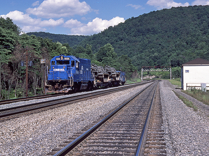 When trains rumble through Conemaugh, it's like hearing the heartbeat of old Pennsylvania still going strong.