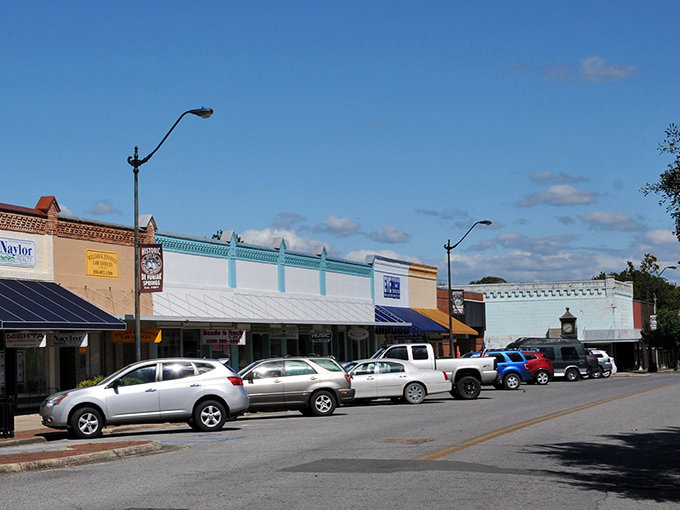 DeFuniak Springs' main street hasn't changed much since horse-drawn carriages were the hot new thing &ndash; and thankfully, nobody wants it to.