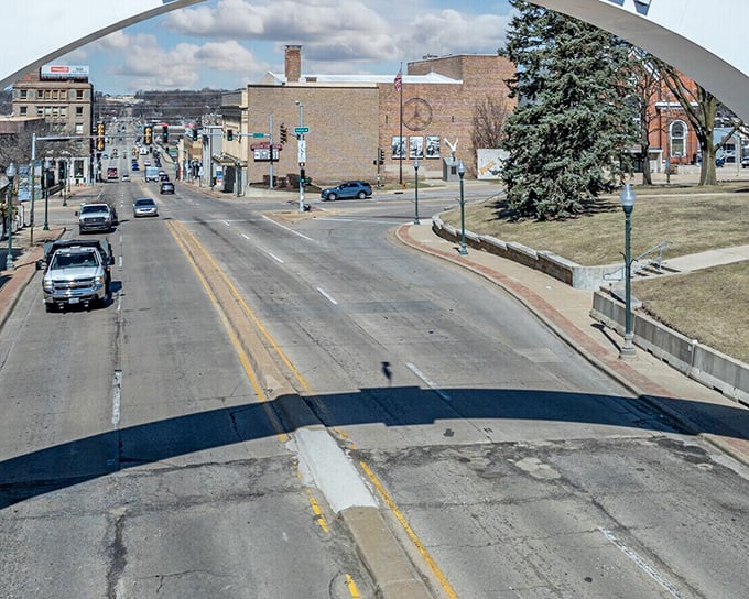 Dixon's colorful storefronts bring life to historic architecture. The kind of place where the coffee shop owner remembers exactly how you like your morning brew. 
