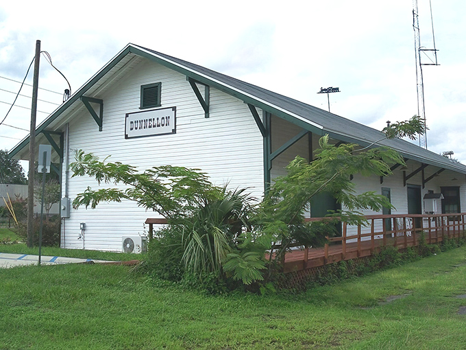 All aboard for nostalgia! Dunnellon's historic depot stands like a postcard from the past, minus the awkward family vacation photos.