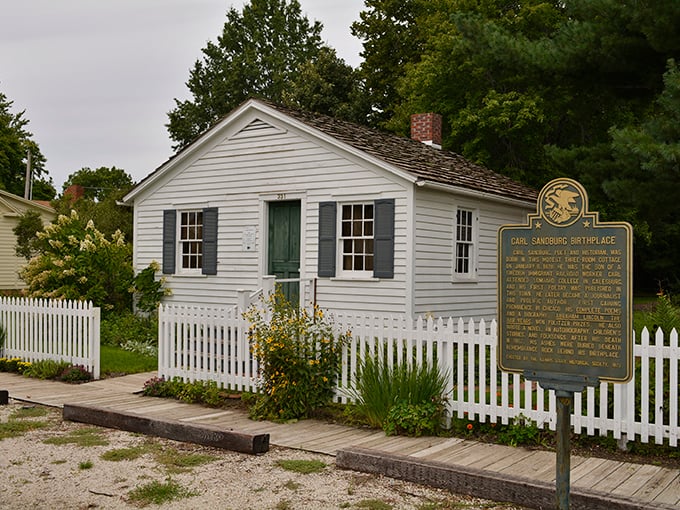 The Carl Sandburg birthplace &ndash; a humble beginning for the poet who would capture America's soul in verse.