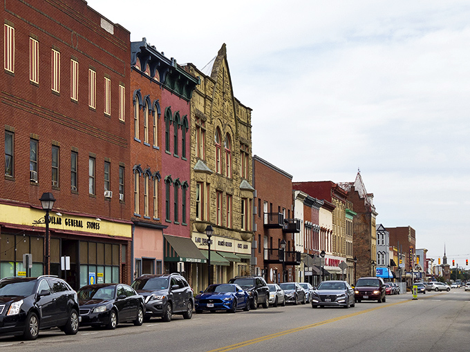 Here's where French heritage meets Ohio practicality, creating a riverside retirement haven that's surprisingly affordable.