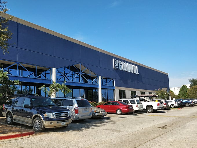 Goodwill's Outlet South—where the true thrift athletes come to compete in the Olympic sport of bin-diving.