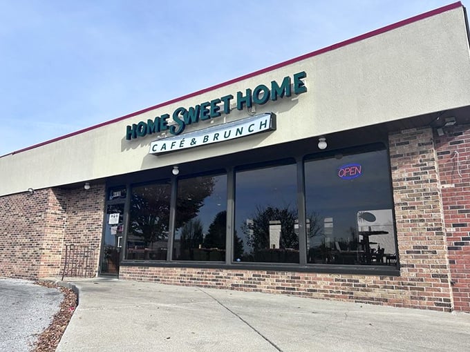 HomeSweetHome's understated storefront hides a brunch paradise that lives up to its cozy, welcoming name.