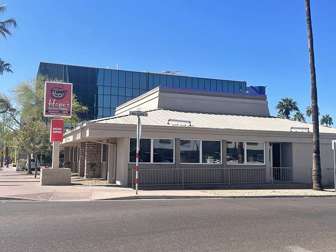 Hope's Brunch House might look modest from the outside, but inside awaits a breakfast revelation that locals keep to themselves.