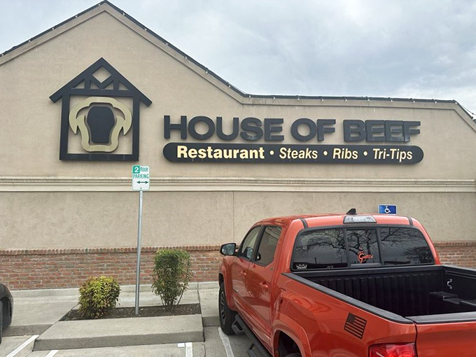The name says it all - when a place calls itself "House of Beef," you know they're confident about their tri-tip game.