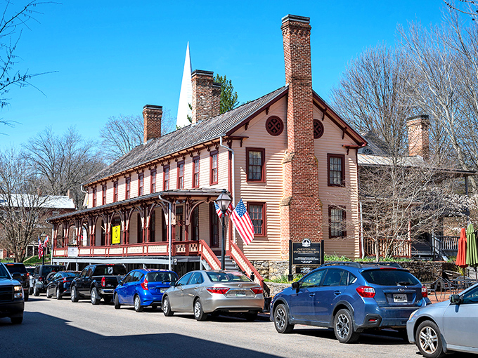 Jonesborough's historic district showcases perfectly preserved colonial architecture that would make Thomas Jefferson tip his tricorn hat in approval.