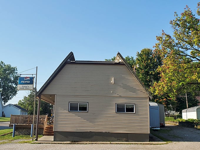 Lacey's A-frame might look like your uncle's fishing cabin, but inside lurks some of the best breakfast in northeast Missouri.