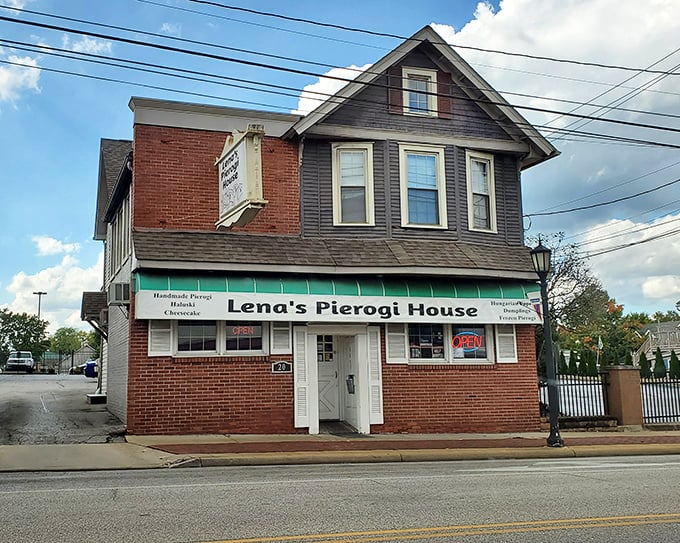 Lena's charming house-turned-restaurant looks like it was plucked straight from a Polish countryside and dropped in Hubbard.