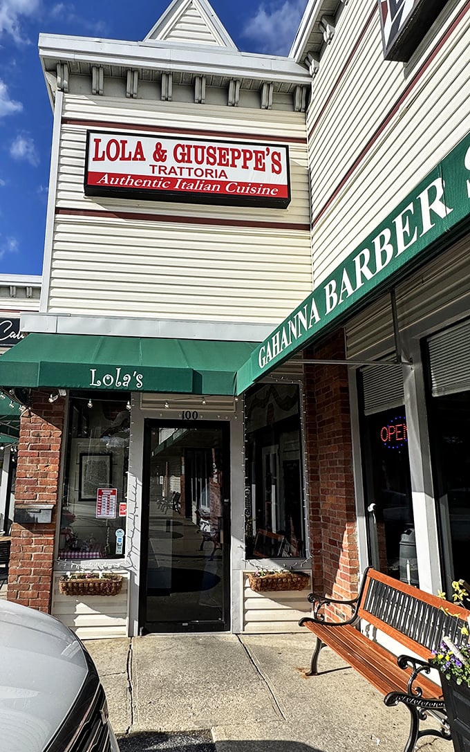 Lola & Giuseppe's white clapboard charm looks like it belongs in a Hallmark movie about finding love over linguine.