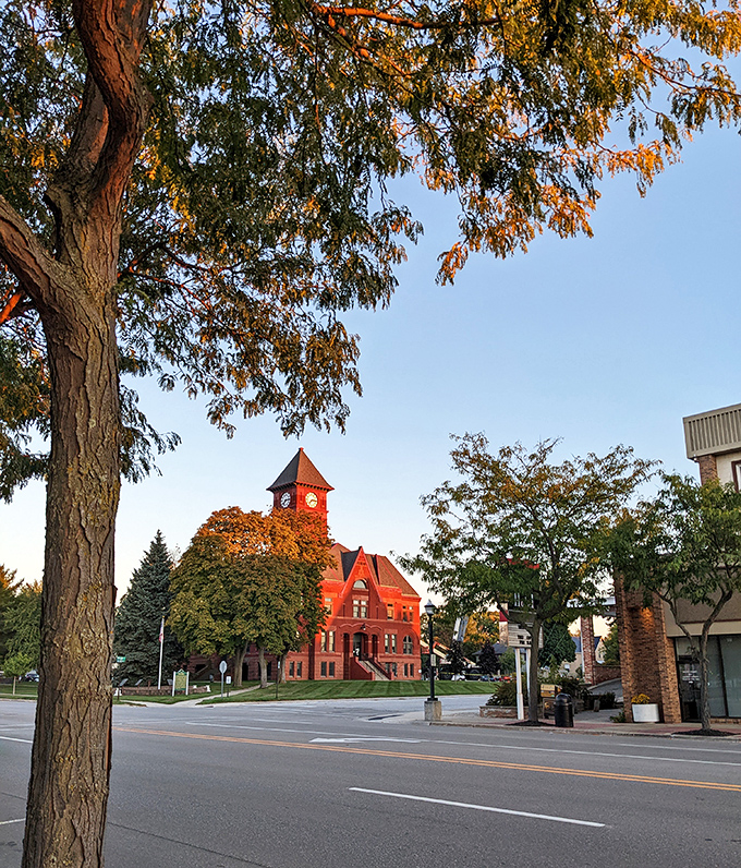 Ludington’s historic brick charm invites you in from every angle. The kind of place that makes you forget about heading back home.