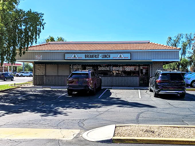 Otto's unassuming storefront hides breakfast treasures that locals line up for &ndash; the best surprises often come in simple packages.