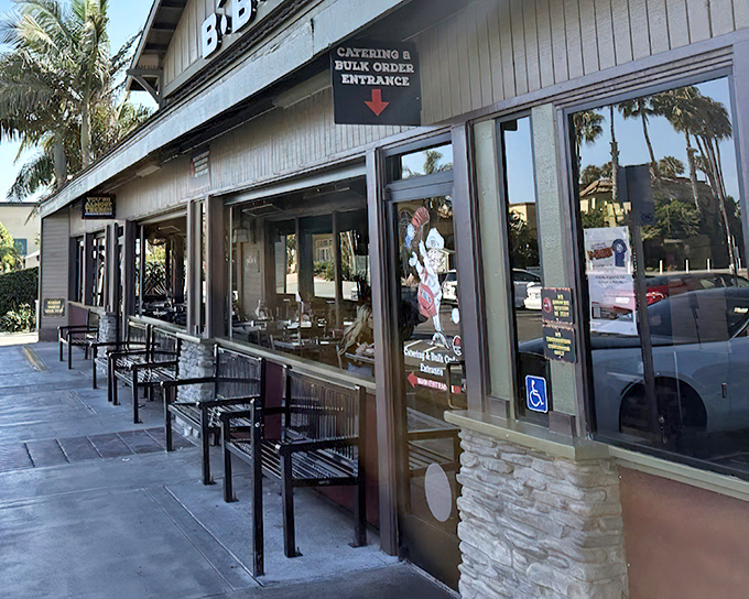 Phil’s BBQ’s exterior is lined with waiting chairs, a sign of just how many have come for the reward inside: meat worth every bite.