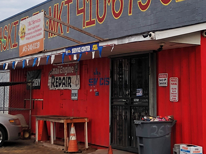 Pulaski Flea Market's vibrant outdoor section draws serious collectors and casual browsers alike. Bargain hunting in its natural habitat!